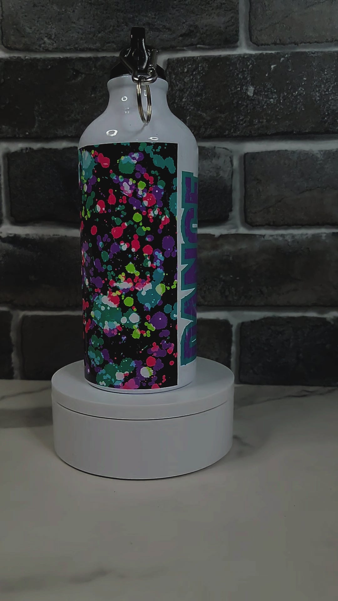 Dance Splatter Mini Waterbottle – Happy Fun Time Creations LLC